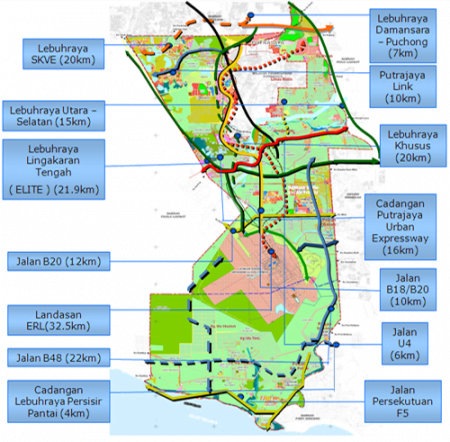 Peta Jaringan Jalanraya – MAJLIS PERBANDARAN SEPANG