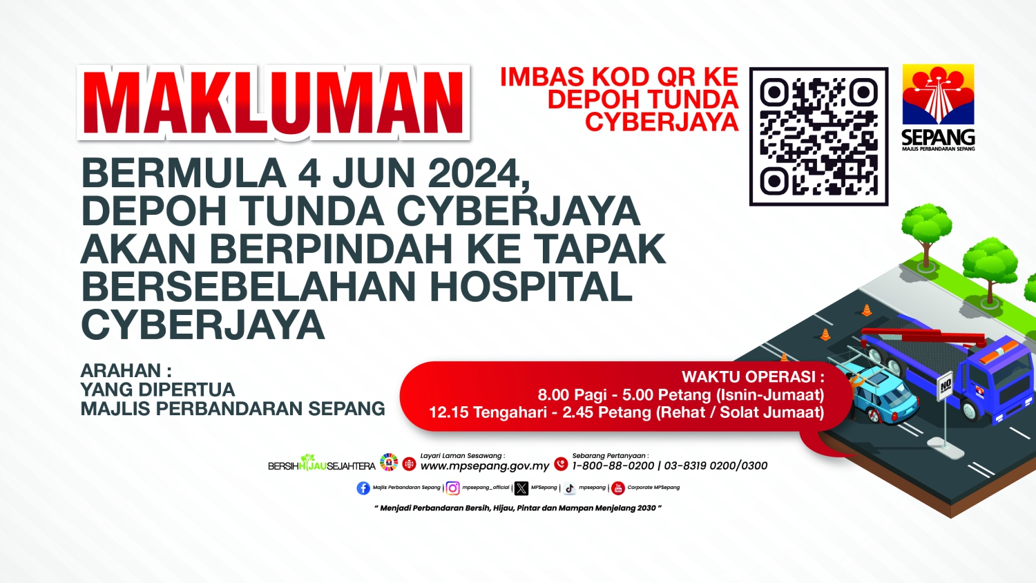 MAJLIS PERBANDARAN SEPANG – Sepang Bersih, Hijau Dan Sejahtera