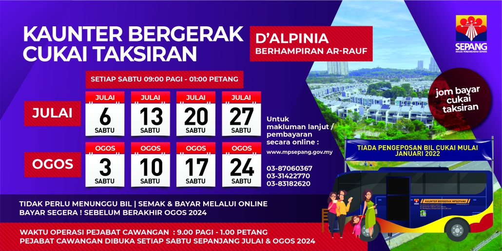 MAJLIS PERBANDARAN SEPANG – Sepang Bersih, Hijau Dan Sejahtera