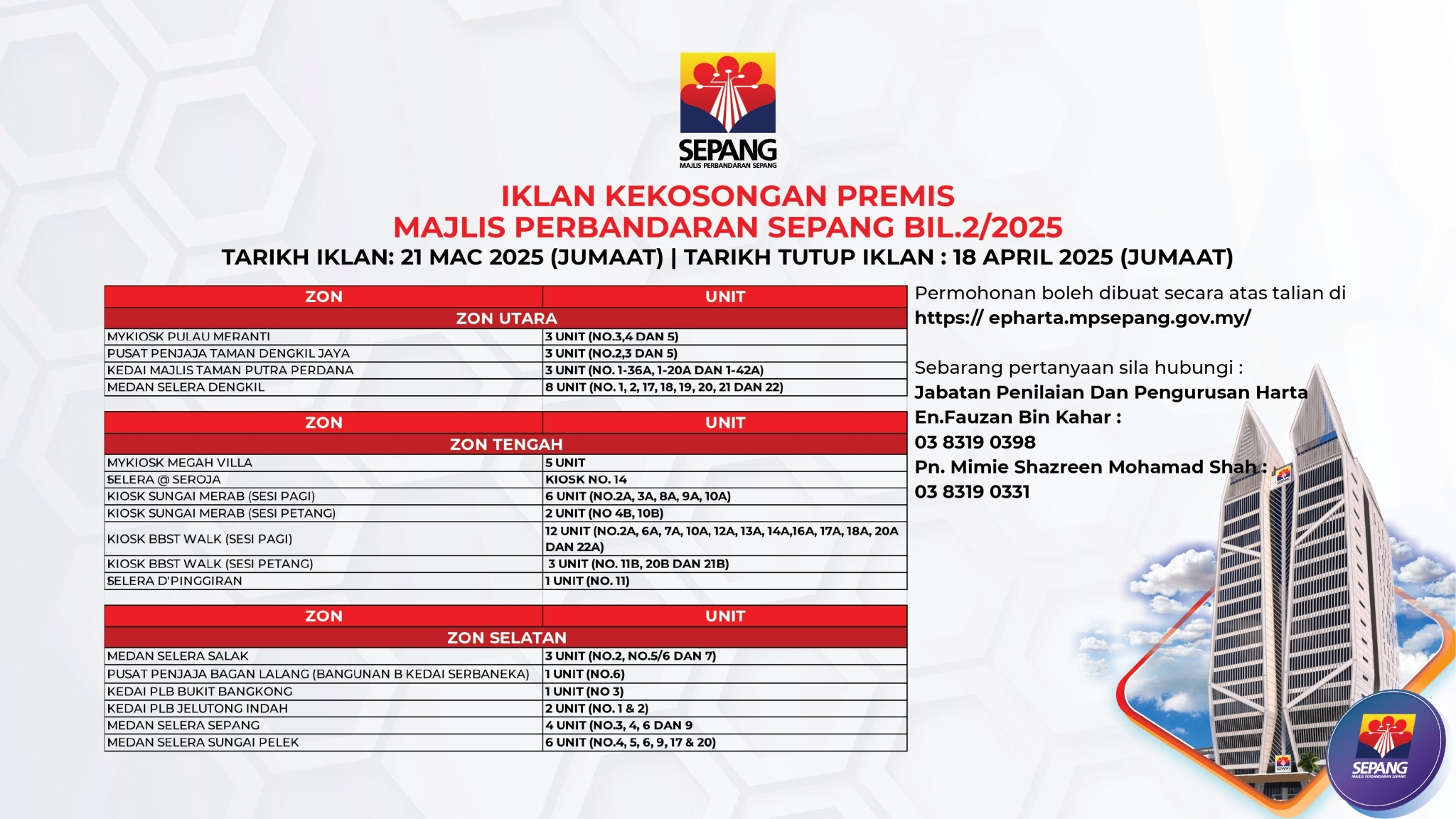 MAJLIS PERBANDARAN SEPANG – Sepang Bersih, Hijau Dan Sejahtera